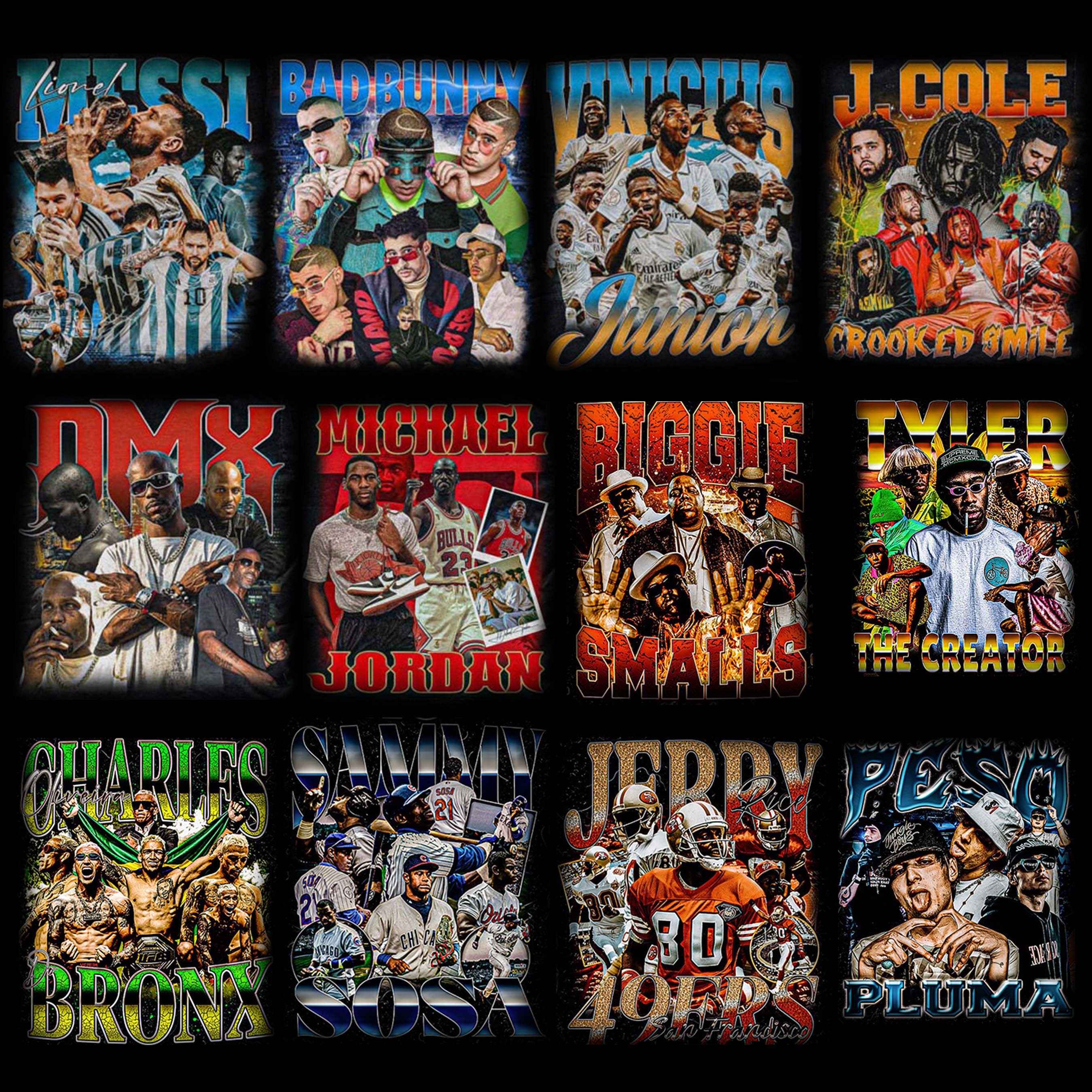 42+ T-shirt Designs Bundle , Rock Design Bundle , Hip Hop Design Bundle ...