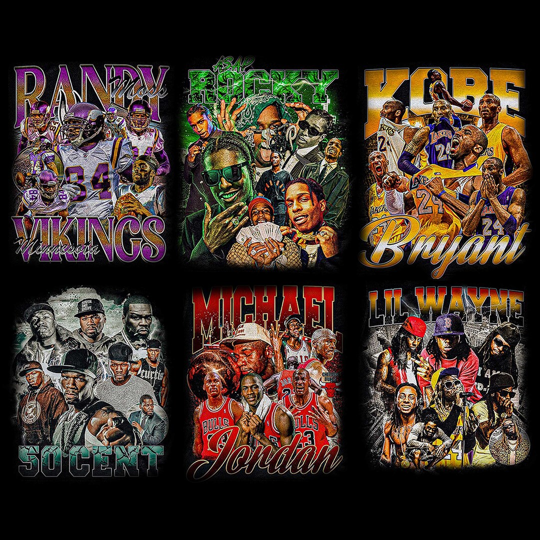 42+ T-shirt Designs Bundle , Rock Design Bundle , Hip Hop Design Bundle ...