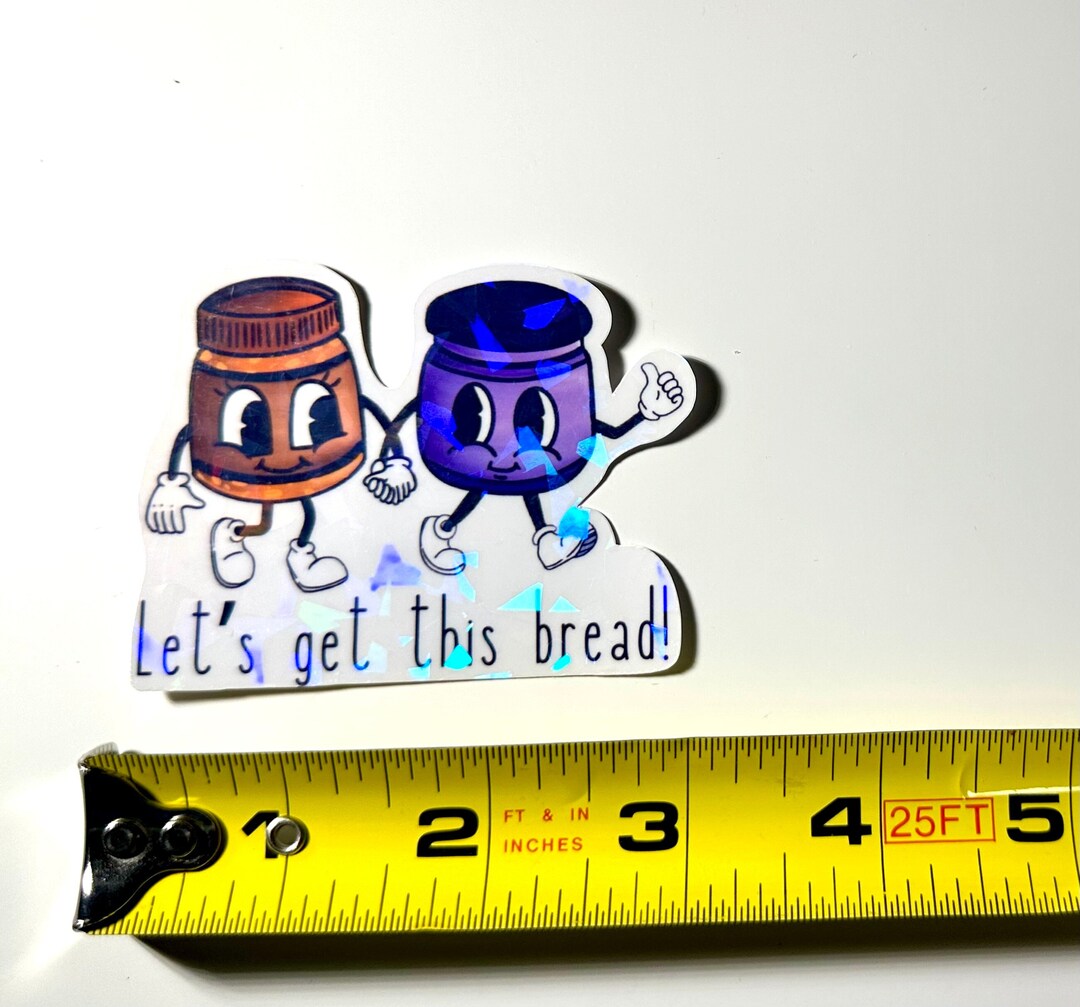 Get This Bread Sticker (peanut Butter and Jelly, Puns) - Etsy
