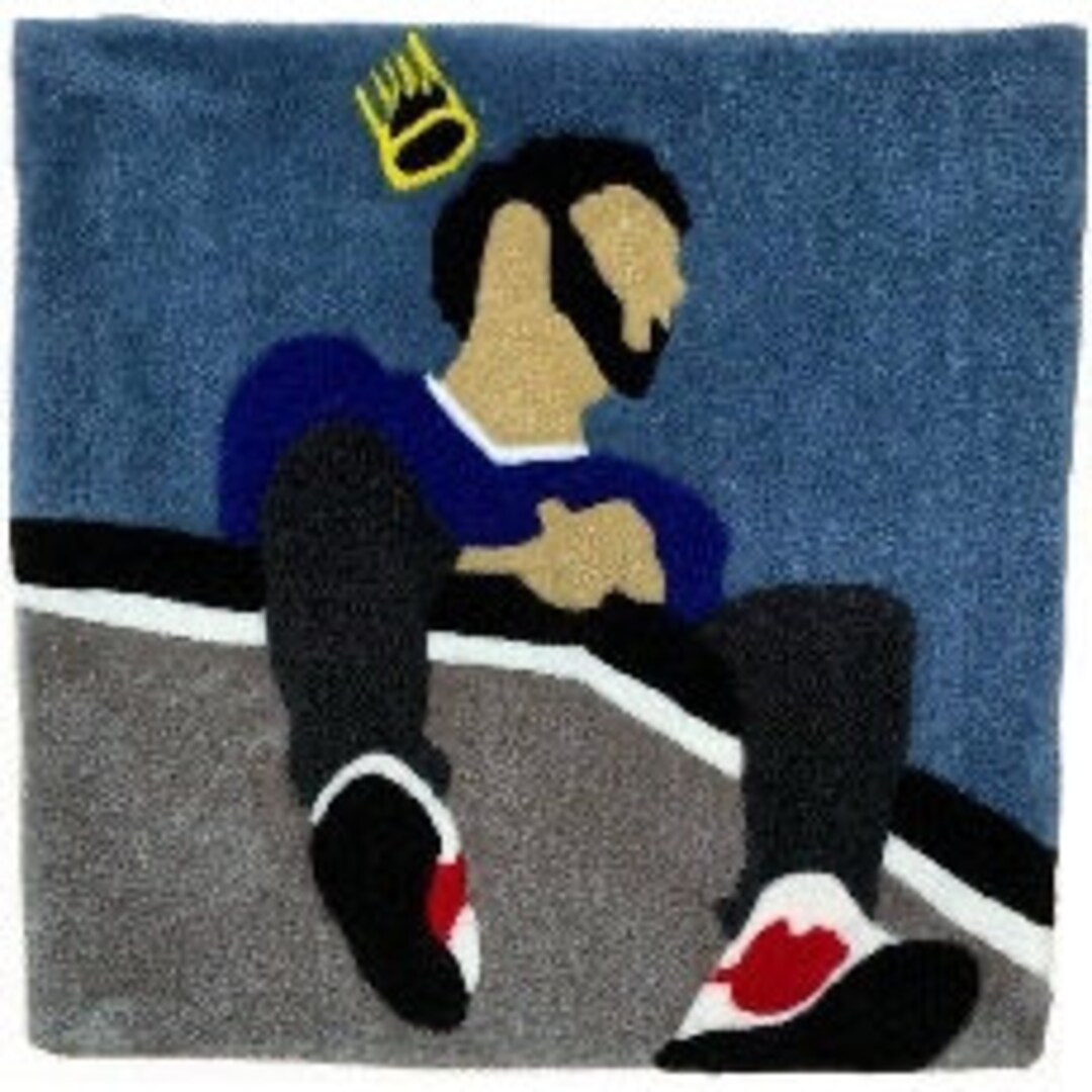 J.cole Rapper Rug Tufted Handmade - Etsy
