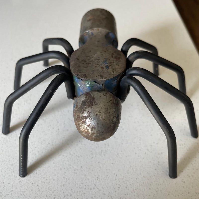 Spider Metal Sculpture - Etsy