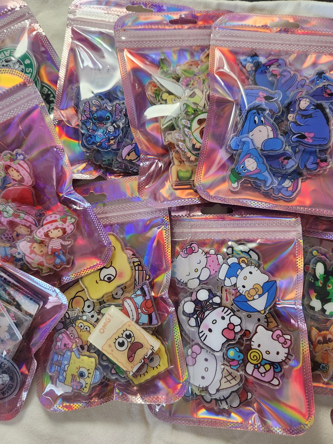 Acrylic 4cm Charms by the Bag for DIY Crafts, Keychains, and More. - Etsy