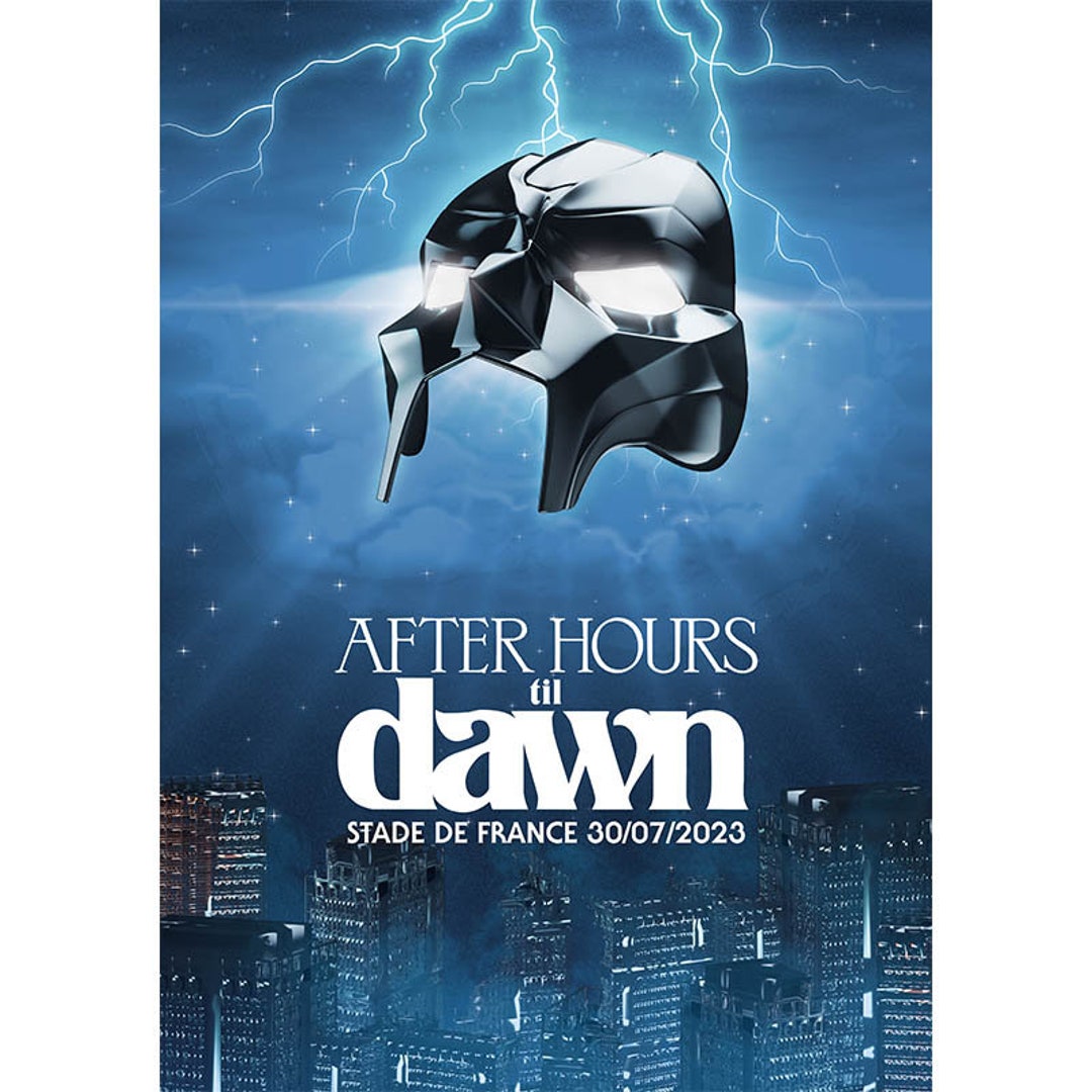 Customizable & Ready to Print the Weeknd After Hours Til Dawn Tour Digital Poster - Custom Venue ...