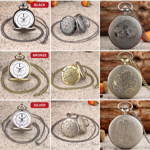 Bill Cipher Gold Pocket Watch With Mysterious Symbol Design Triangle ...