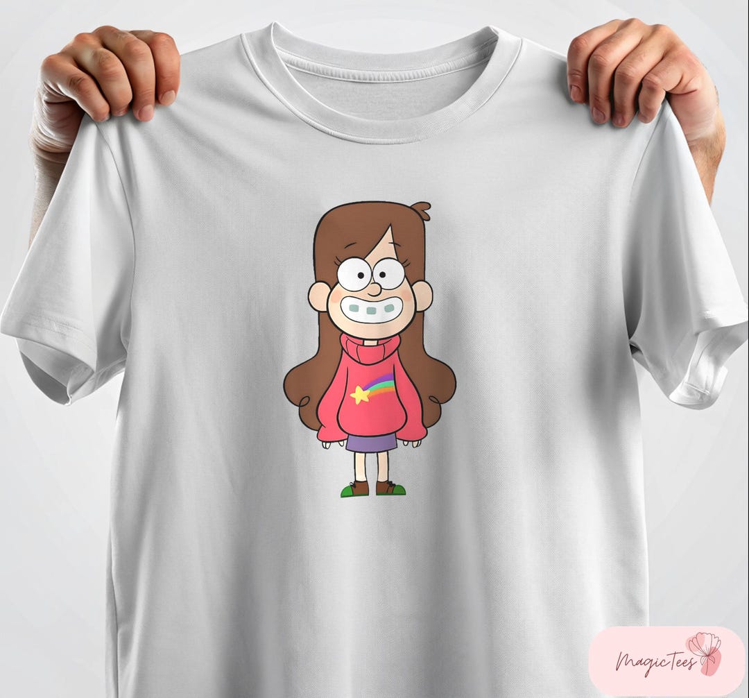 Mabel Pines T-shirt Custom Gravity Falls Art Shirt, Dipper and Mabel Pines Cosplay Gift, Mystery ...