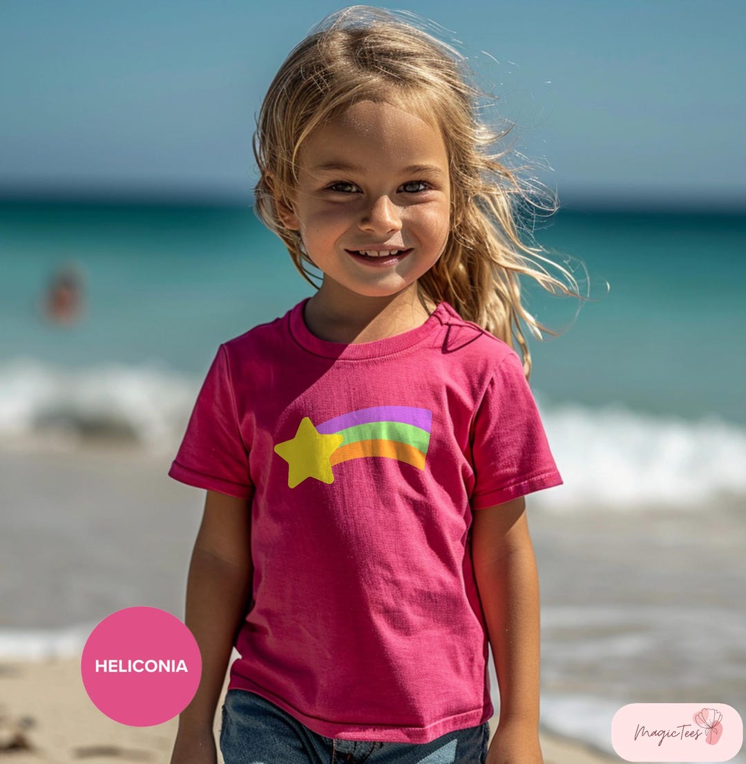 Mabel T-shirt for Kids Mabel Rainbow Star for Cartoon Fans Colorful ...