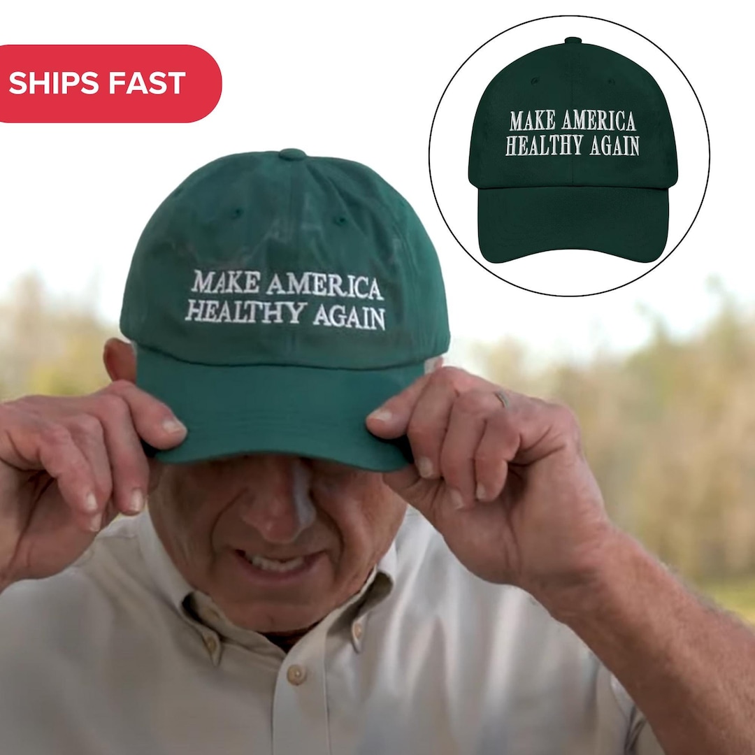Make America Healthy Again Cap MAHA Cap for RFK Jr Supporters ...
