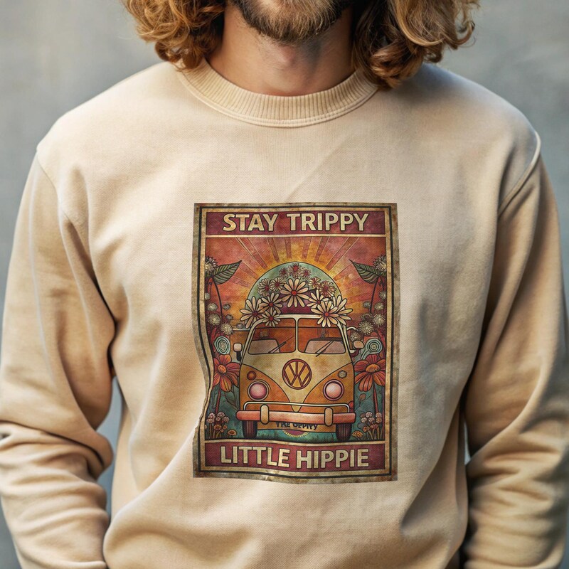 Psychedelic Sweater - Etsy