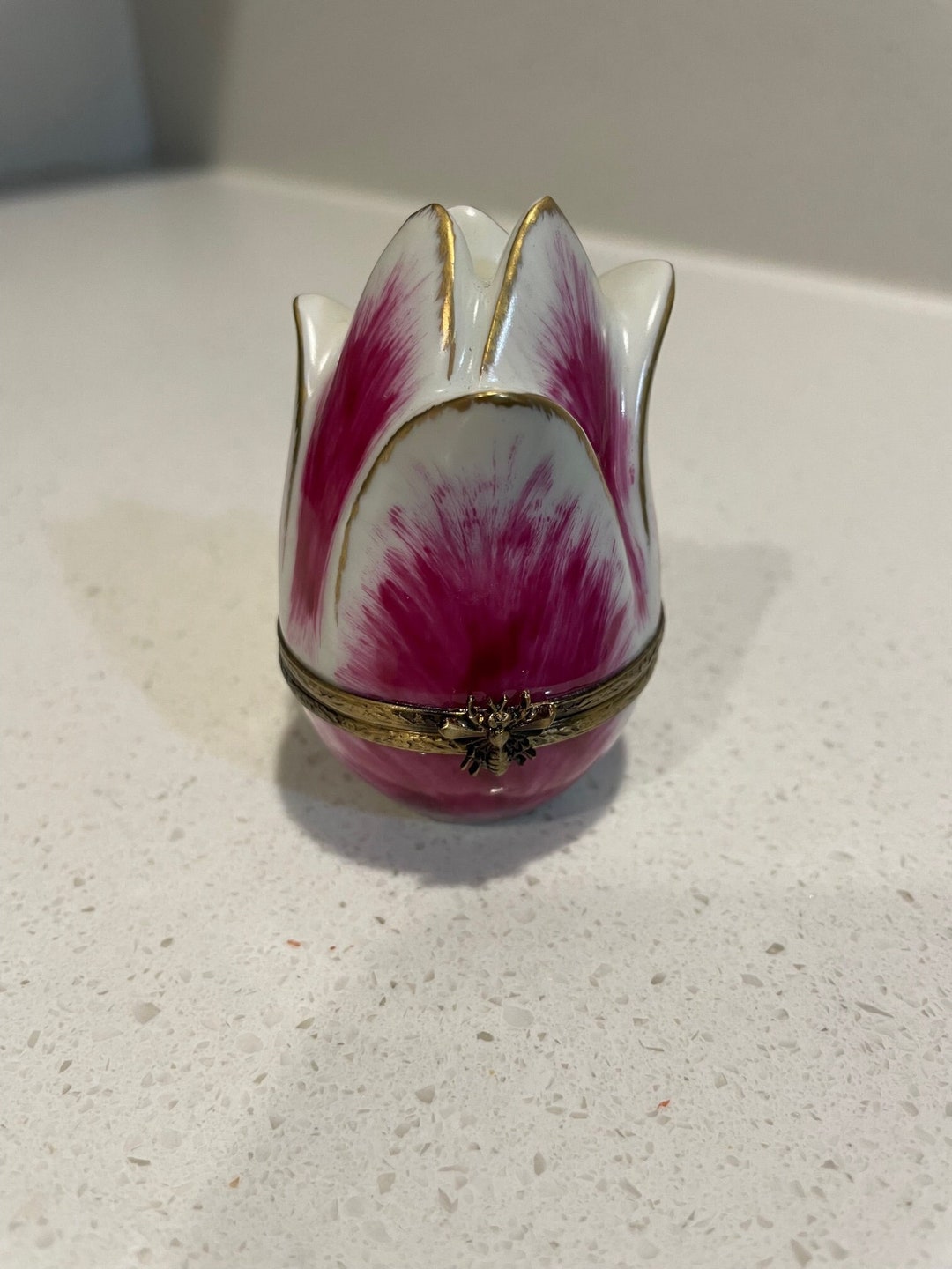 Rare Limited Edition Traditional Flower Limoges Box French Accents - Etsy