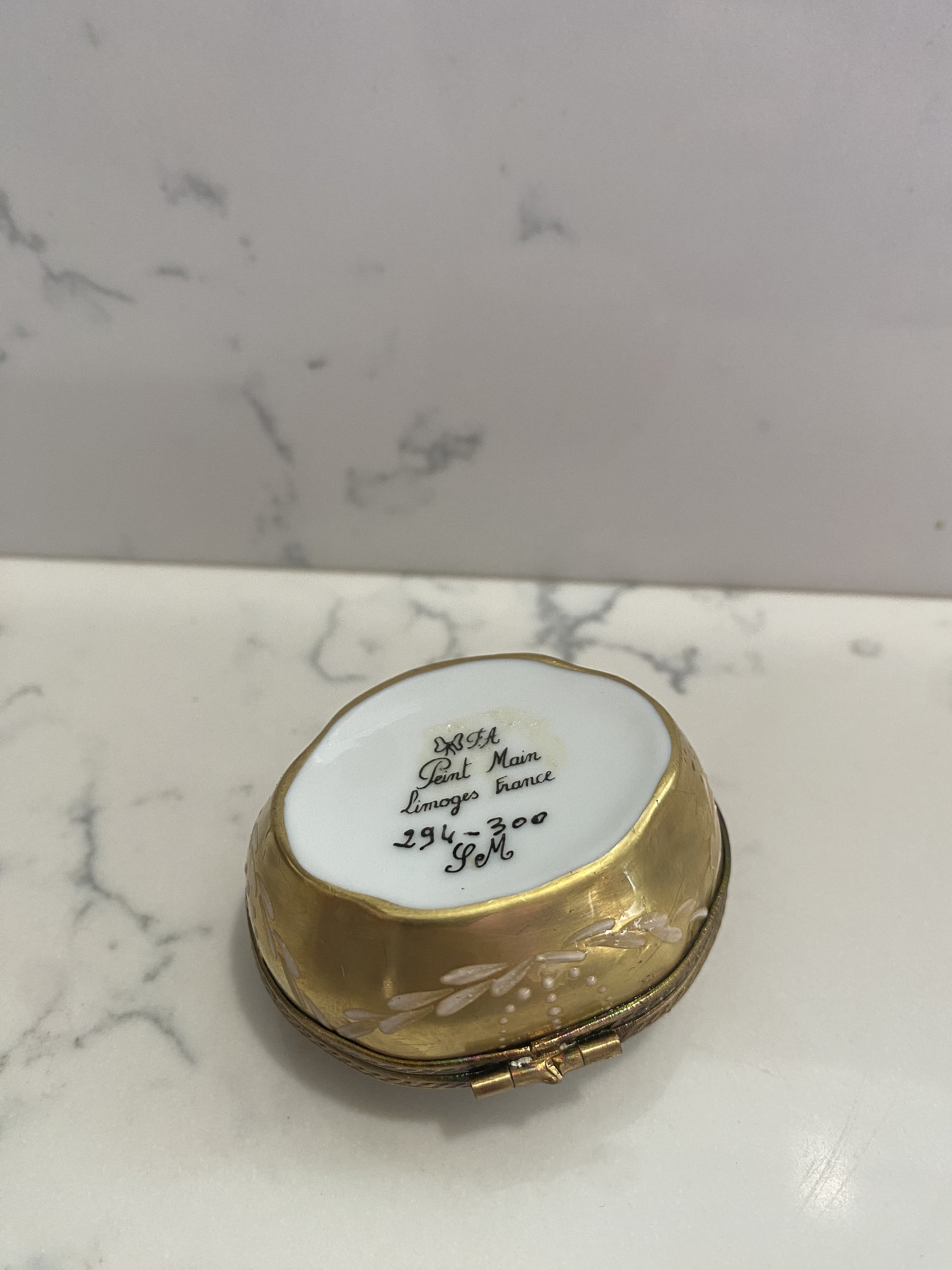Limited Edition Gold Leaf Traditional Keepsake Limoges Box by French ...