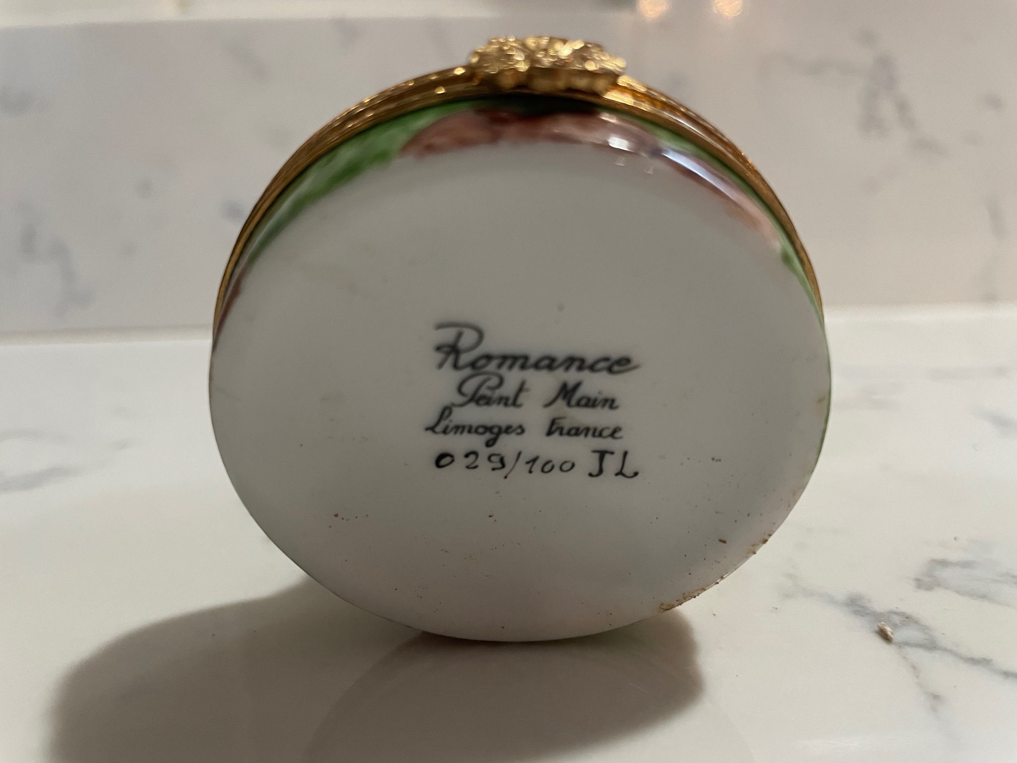 Vintage Limited Edition Bumble Bee With Gold Umbrella Limoges Box - Etsy