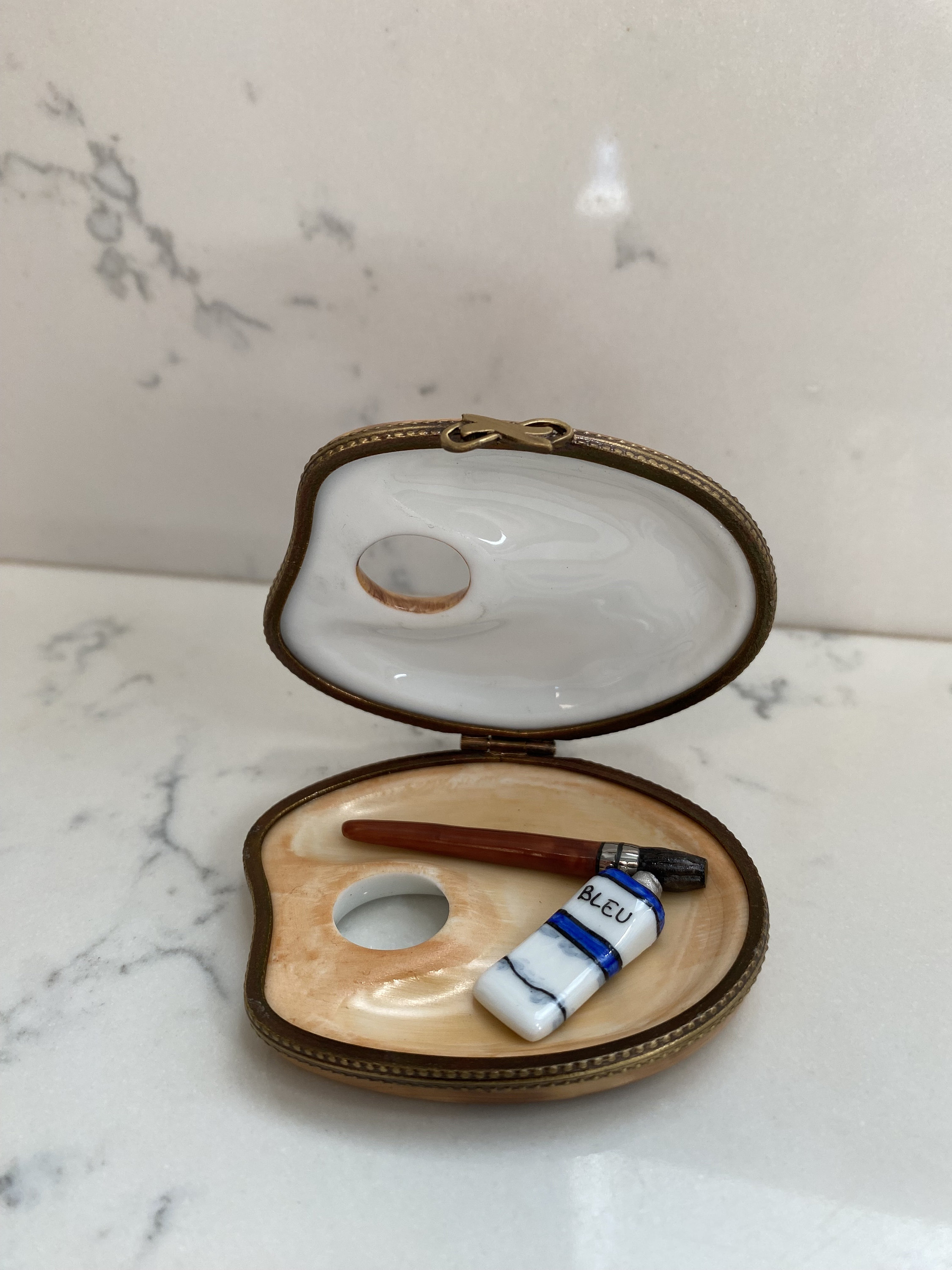 Limited Edition Vintage Rare Artists Paint Set With Trinkets Limoges ...