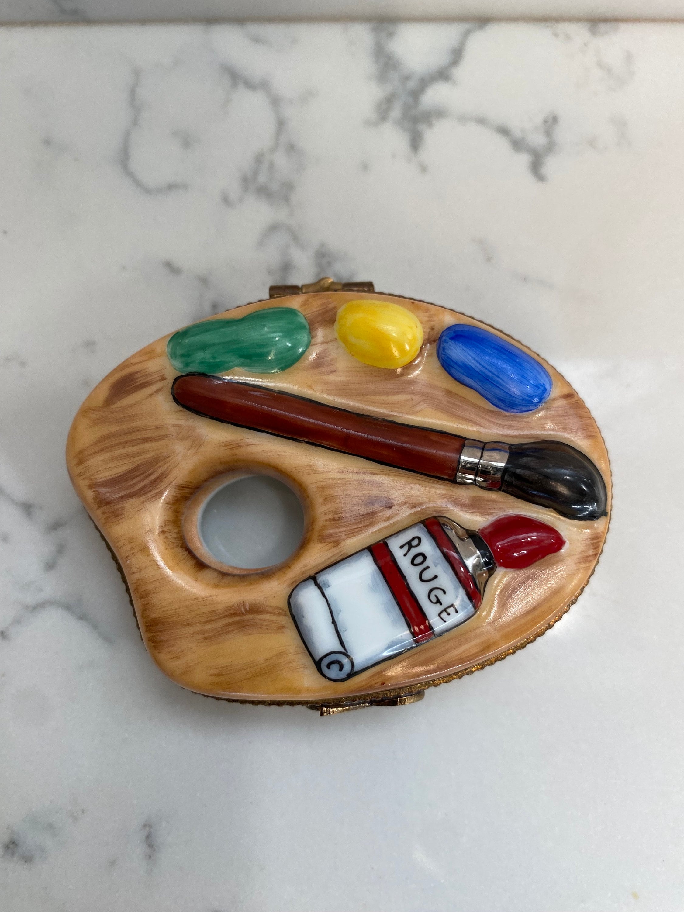 Limited Edition Vintage Rare Artists Paint Set With Trinkets Limoges ...
