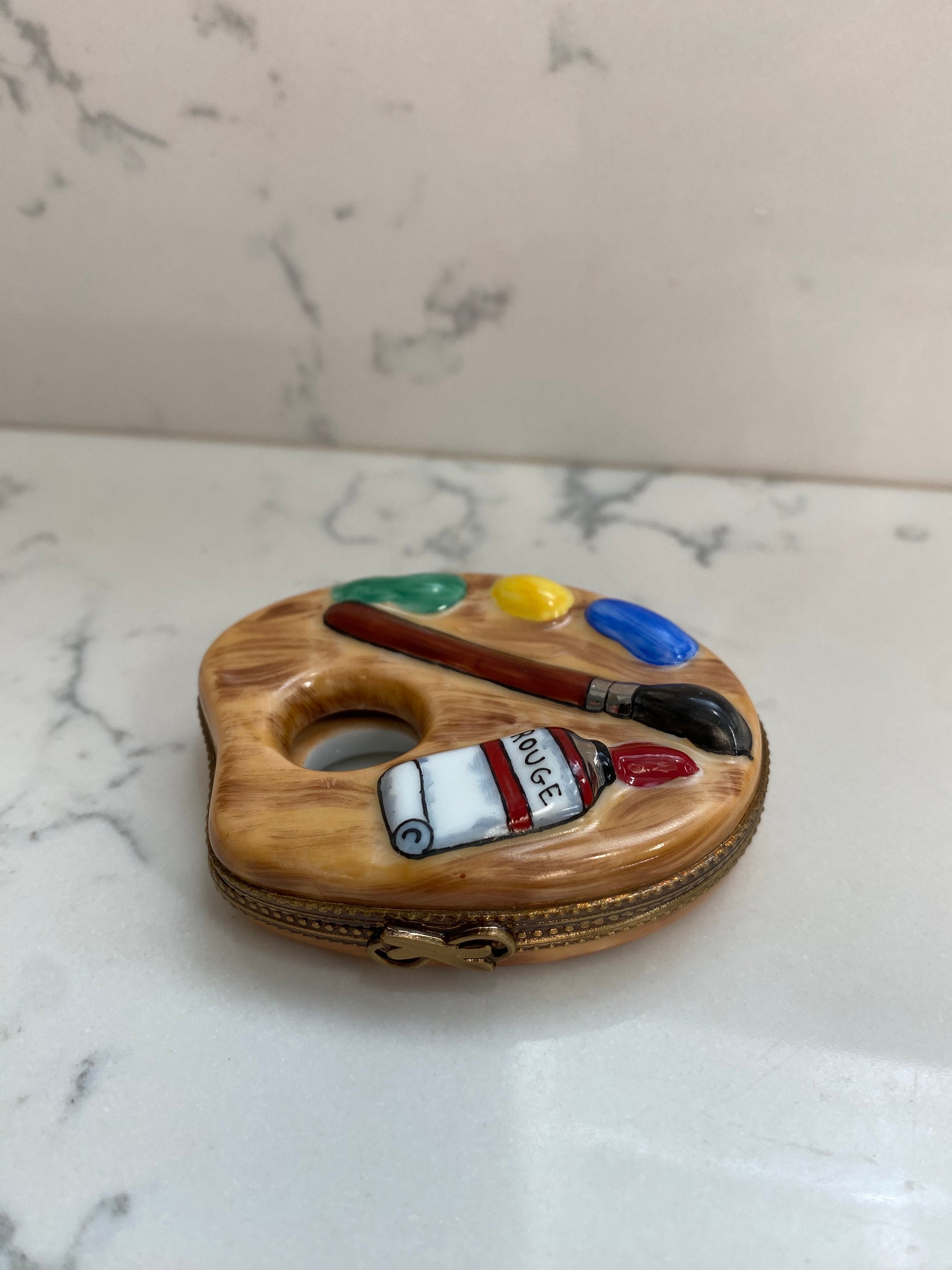 Limited Edition Vintage Rare Artists Paint Set With Trinkets Limoges ...