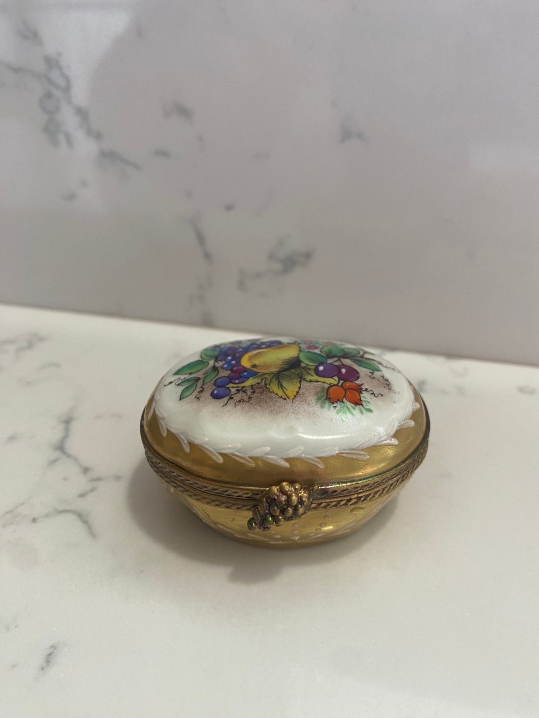 Limited Edition Gold Leaf Traditional Keepsake Limoges Box by French ...