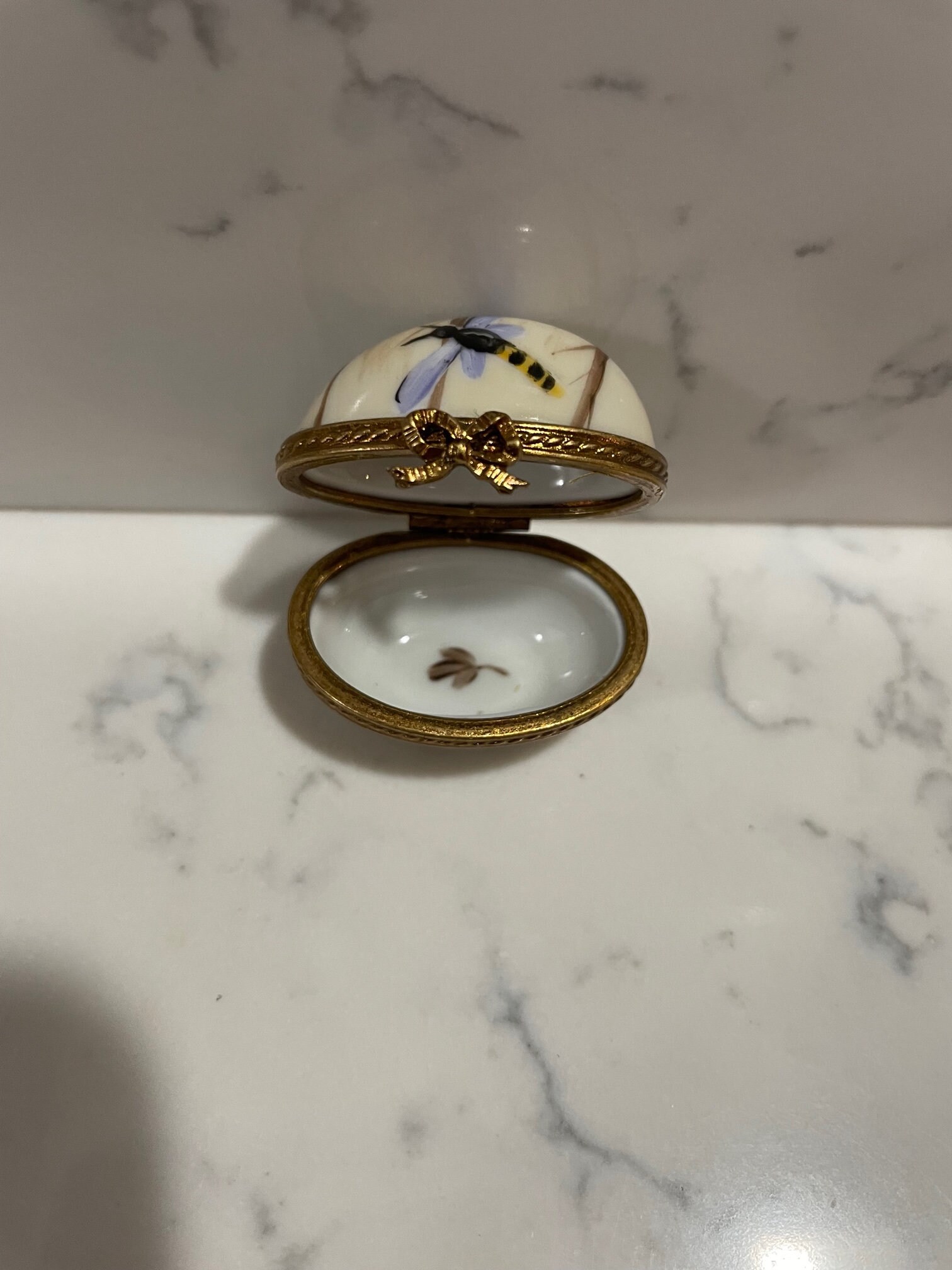 Rare Limited Edition Bee Egg Limoges Box French Accents - Etsy