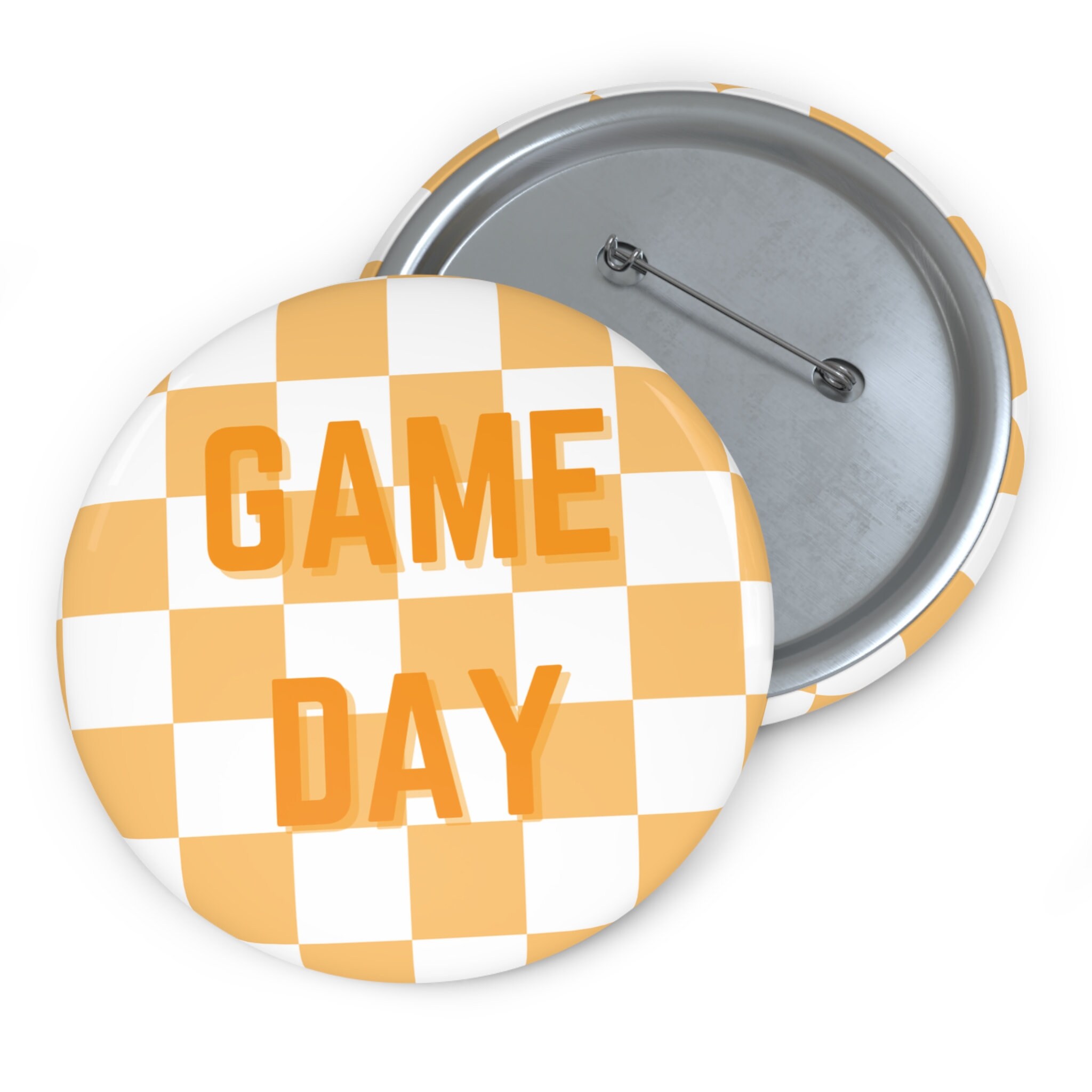 UTK Custom Gameday Button Checked gameday Football Game Day Pins ...