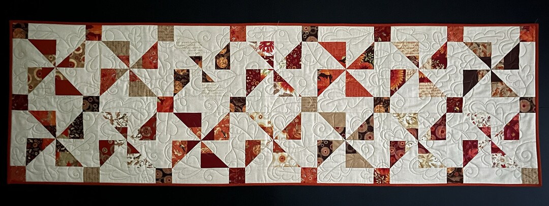 PINWHEEL CARMS Are Made From Two Fabrics. Each Pinwheel Uses Two ...