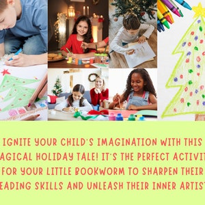 Printable Christmas Activities, Kids Christmas Printables, Reading ...