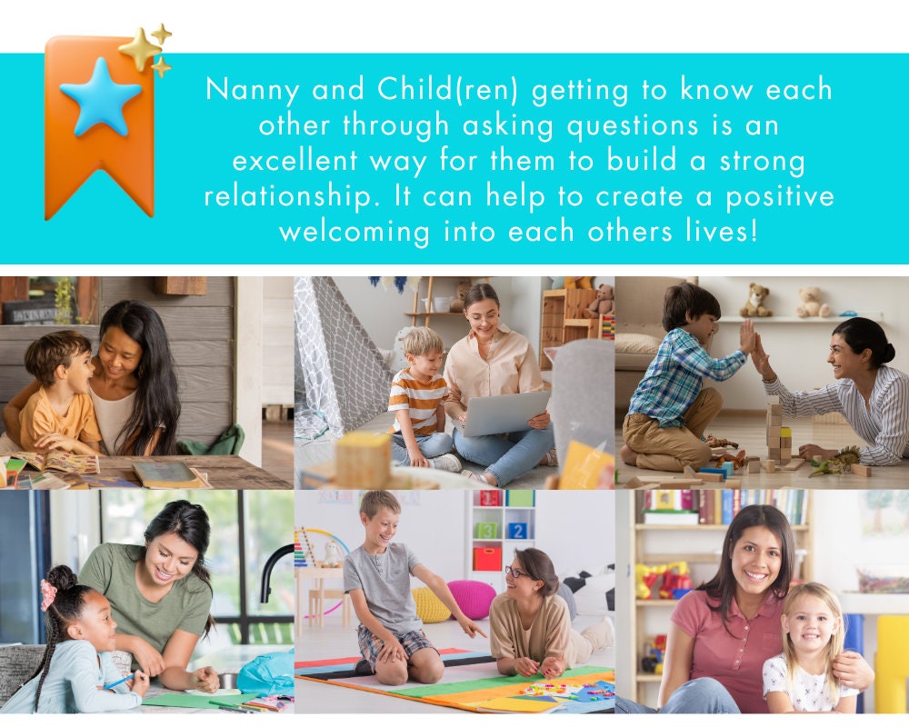 All About My Nanny Printable, Get to Know Me, All About Me, Kid ...