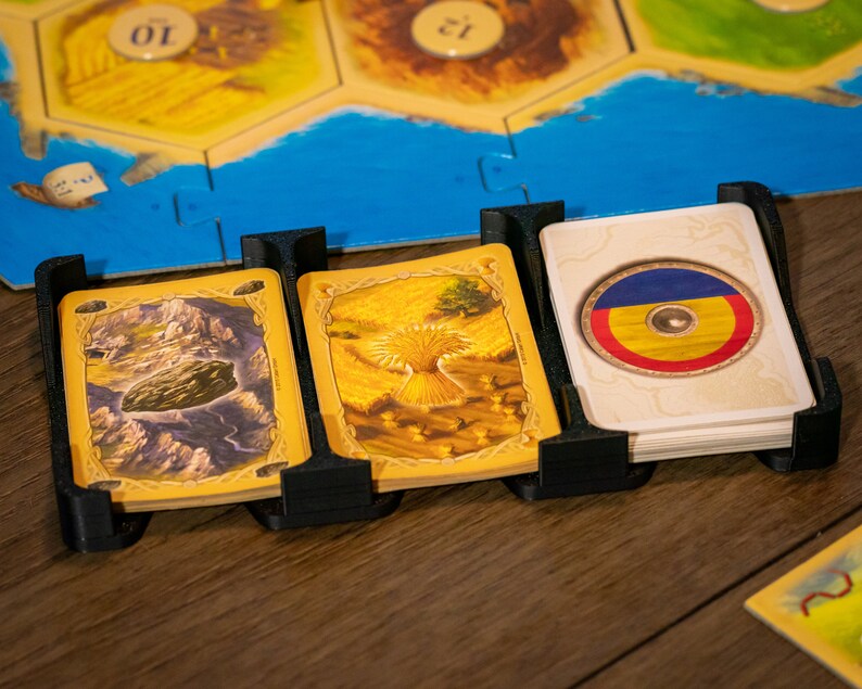 Settlers of Catan Deluxe Box Insert Replacement and Organizer With Lids ...