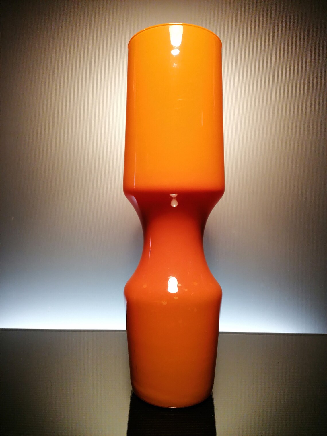 Vintage Spanish Glass Vase. - Etsy