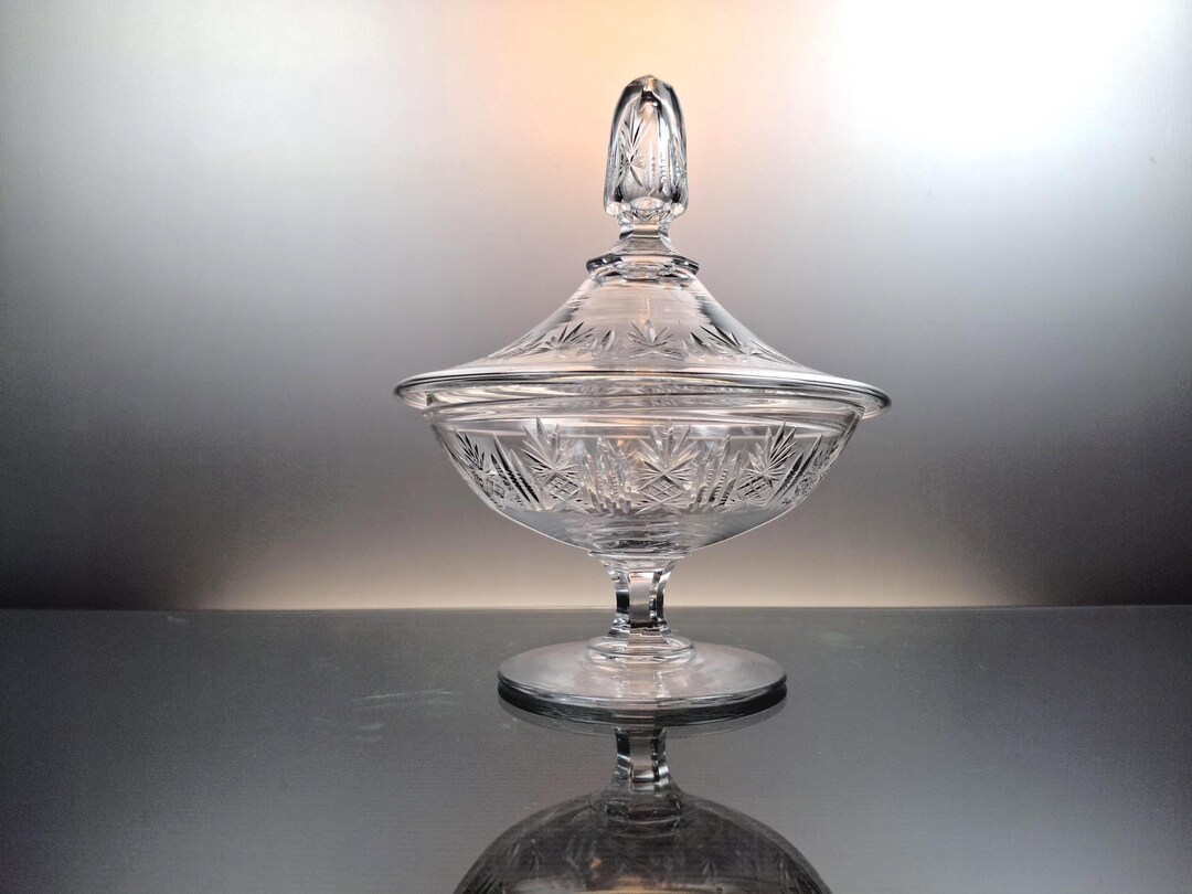 Crystal Ginger Jar Val Saint Lambert “lubin” - Etsy