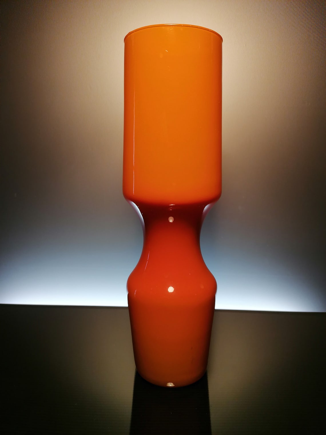 Vintage Spanish Glass Vase. - Etsy