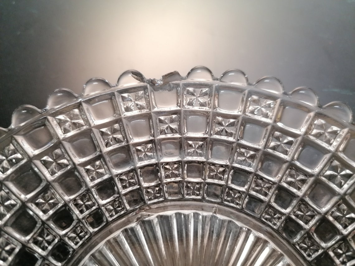 6 VSL Art Deco Crystal Bowls diamant Et Etoiles - Etsy