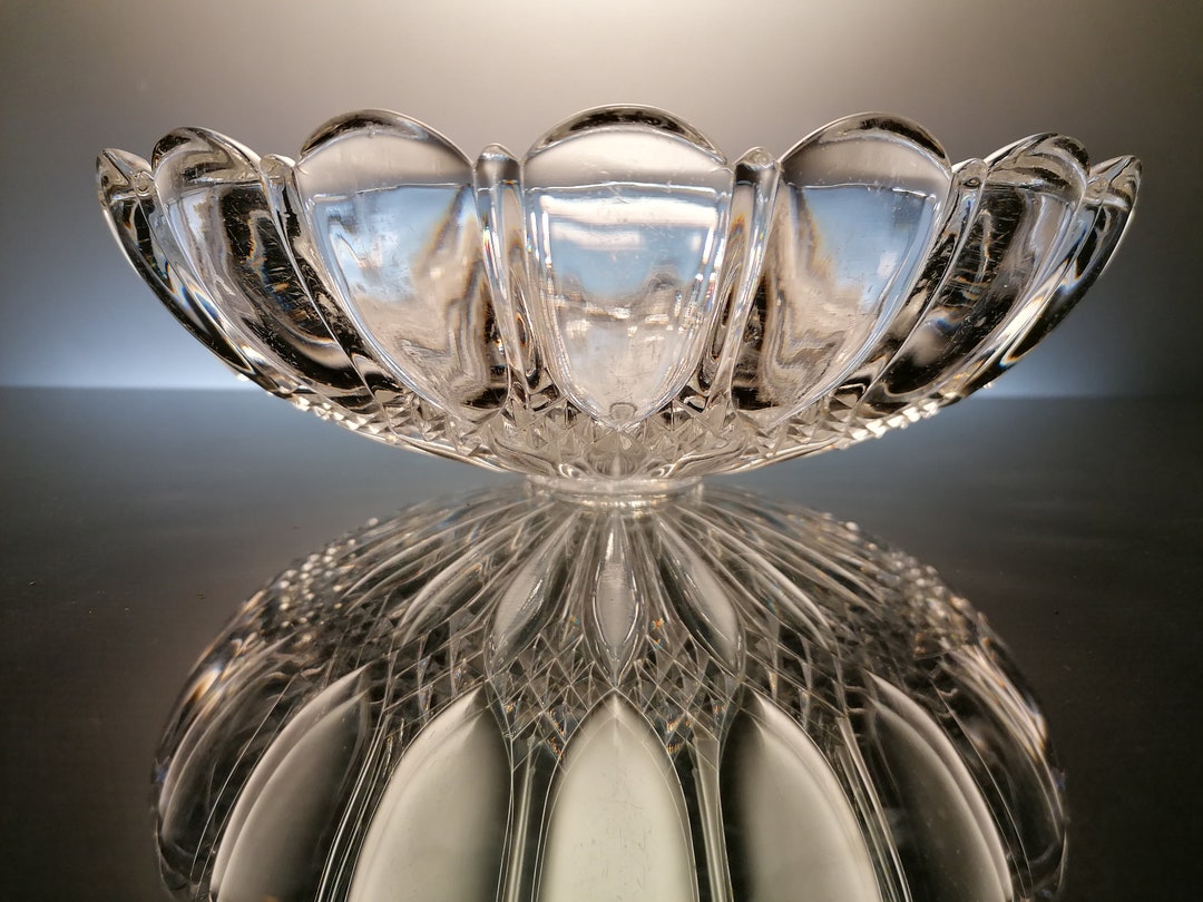 VSL Art Deco Crystal Bowl “valambert” - Etsy