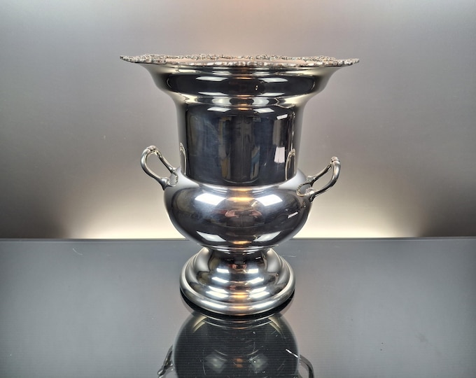 Vintage Champagne Ice Bucket Pewter « Culf & Kay - Sheffield England ...