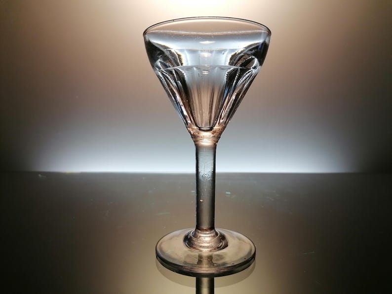 3 Crystal Martini – Calvados Glasses Anno 1880 - Etsy