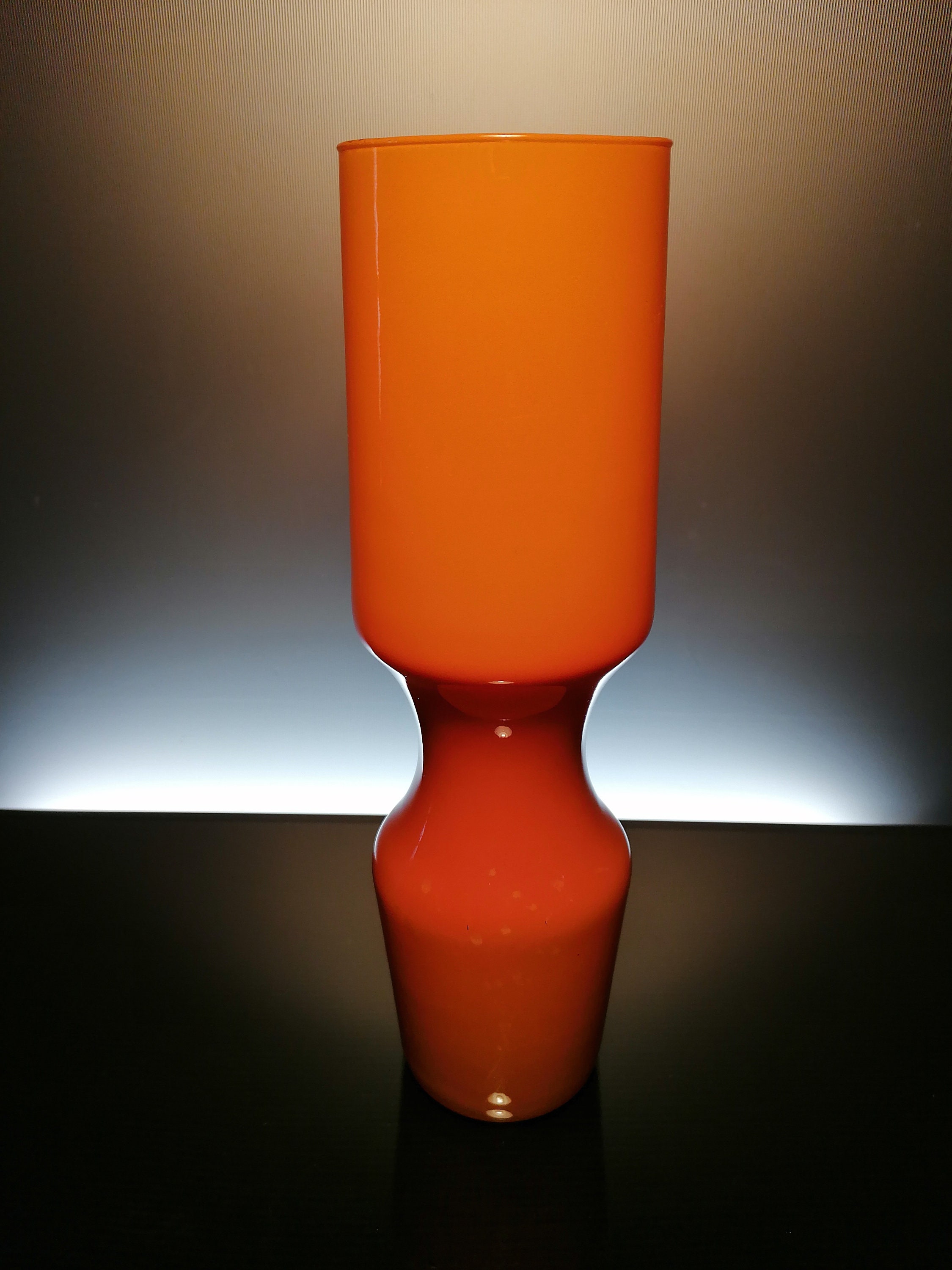 Vintage Spanish Glass Vase. - Etsy