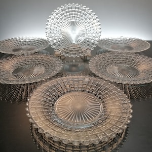 6 VSL Art Deco Crystal Bowls “diamant Et Etoiles » - Etsy