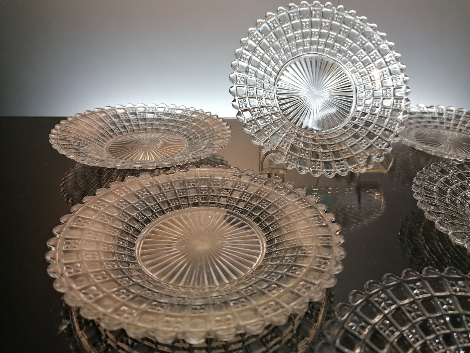 6 VSL Art Deco Crystal Bowls “diamant Et Etoiles » - Etsy