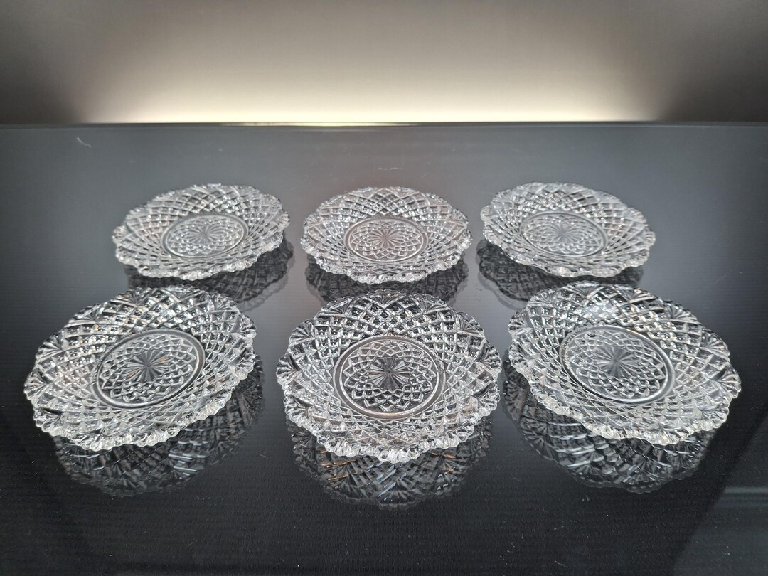 6 VSL Crystal Bowls “diamand Pierre» - Etsy