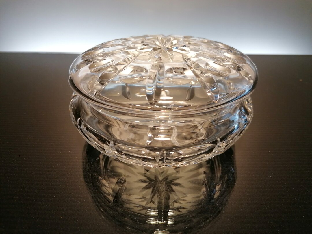 Vintage Crystal Candy Box - Etsy