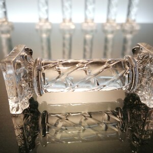 7 Antique Crystal Knife Rests Sevres - Etsy