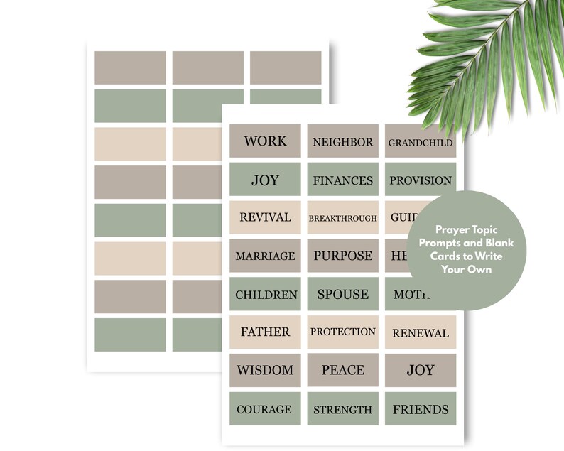 Prayer Board Kit Printable Pink Prayer Board Bible Vision Board ...