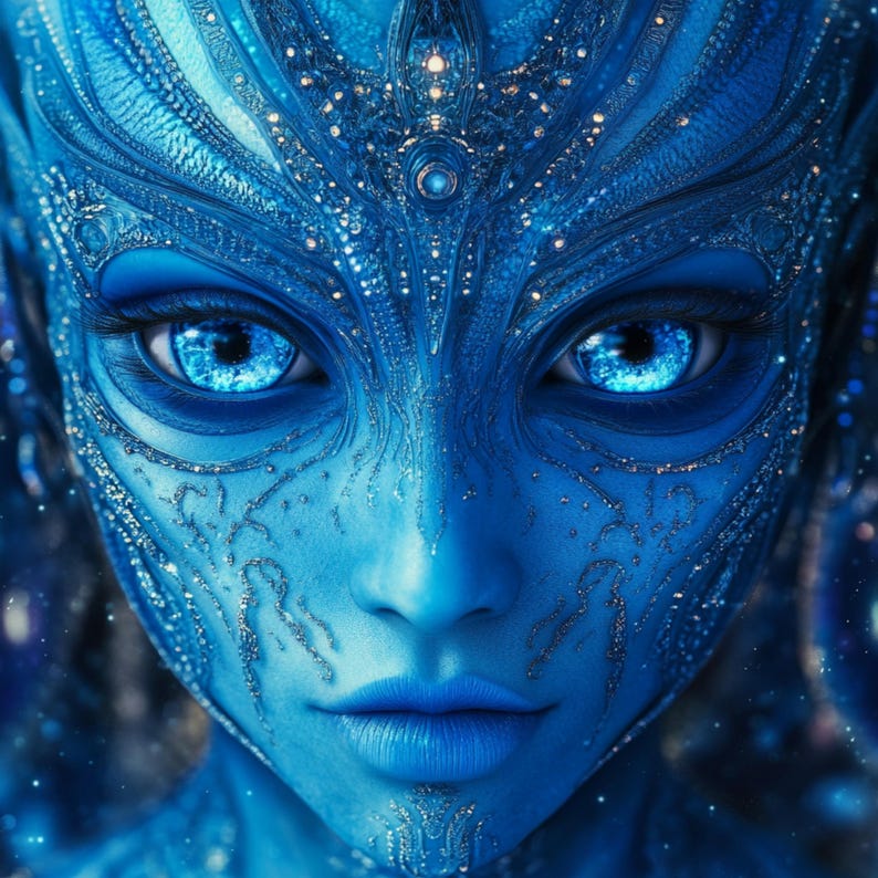 My Child starseeds, Aliens Digital Downloadable Art - Etsy