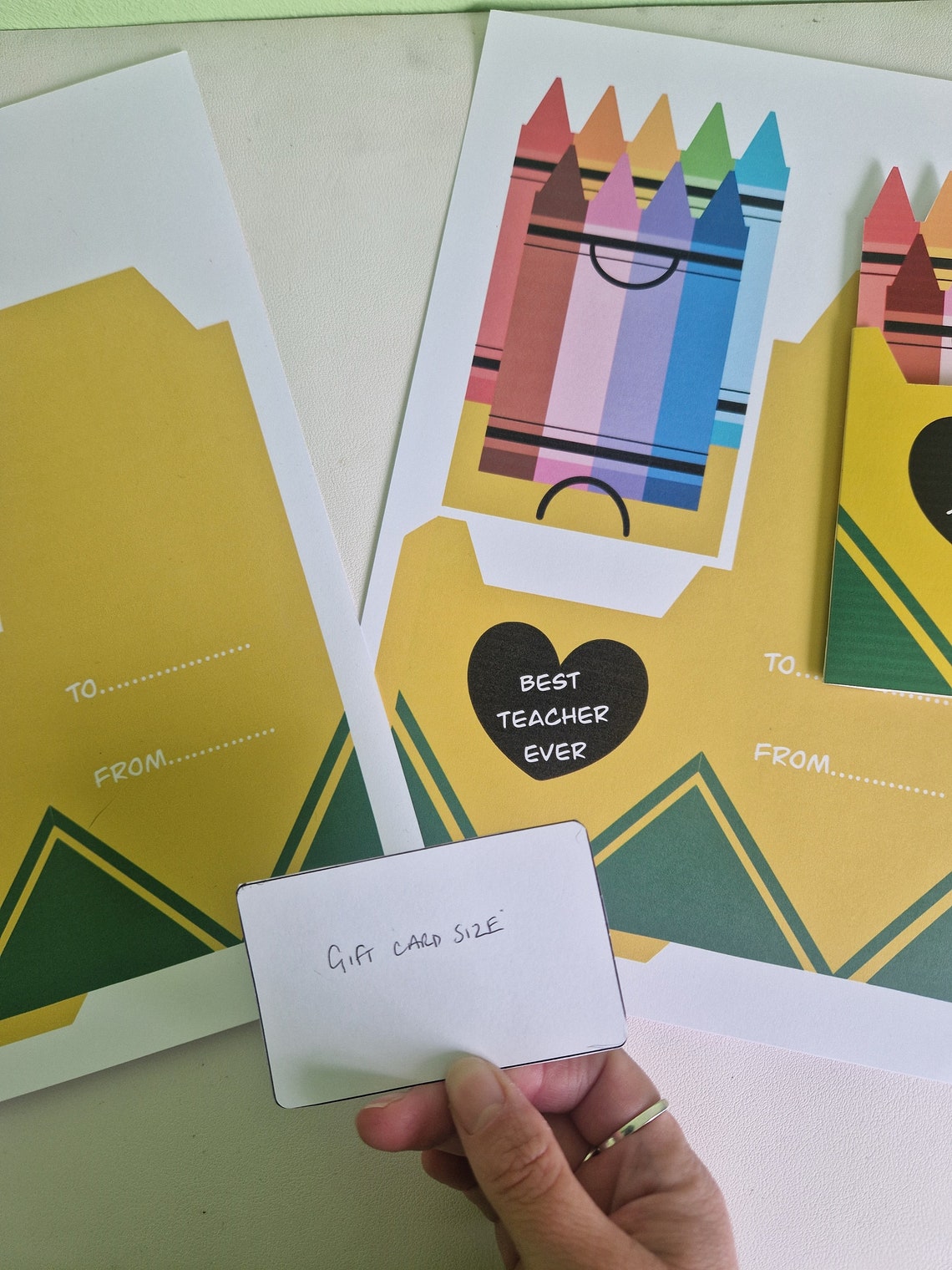 Best Teacher Gift Card Holder for Teacher Appreciation Week. Printable ...