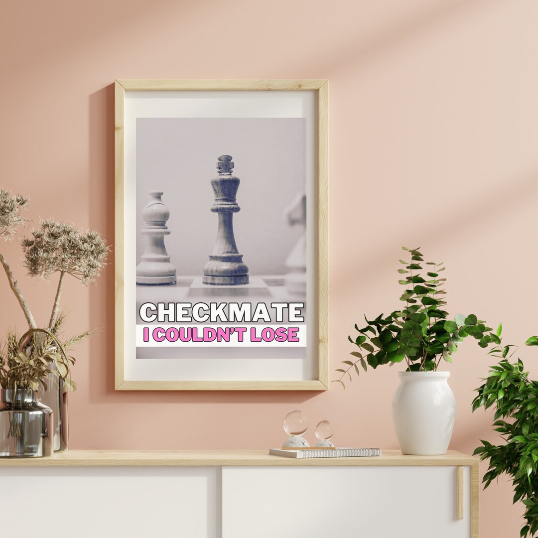 Swift Checkmate Printable Posters Trending Now Wall Art. - Etsy