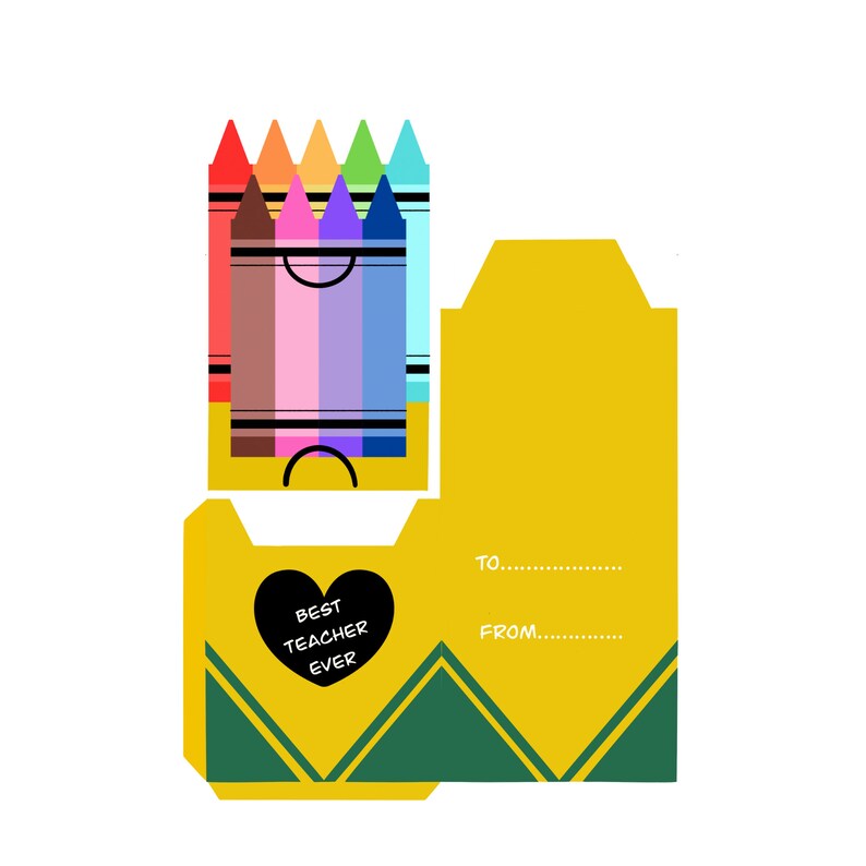 Best Teacher Gift Card Holder for Teacher Appreciation Week. Printable ...