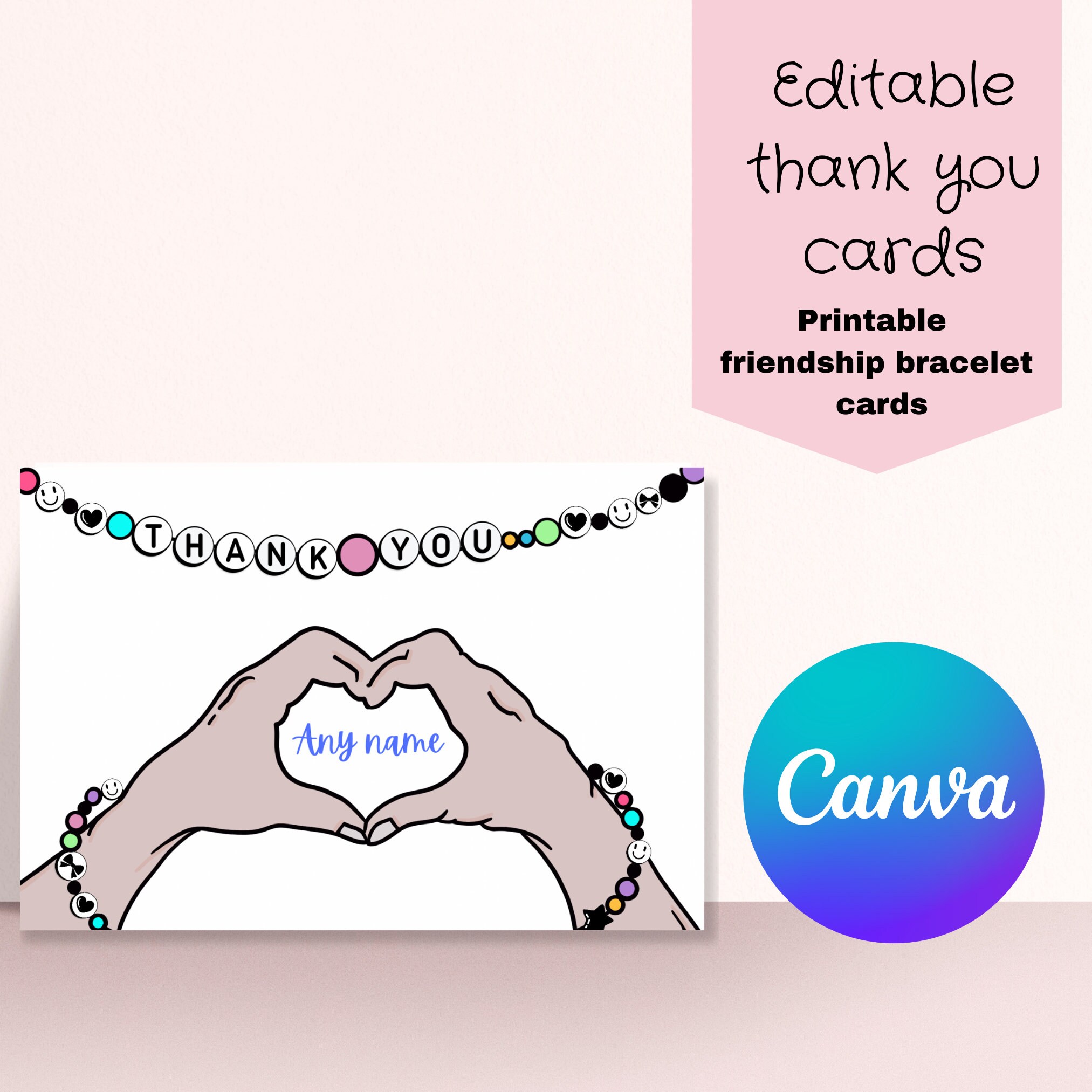 Printable Bookmarks. Friendship Bracelet Letters.swift Inspired ...