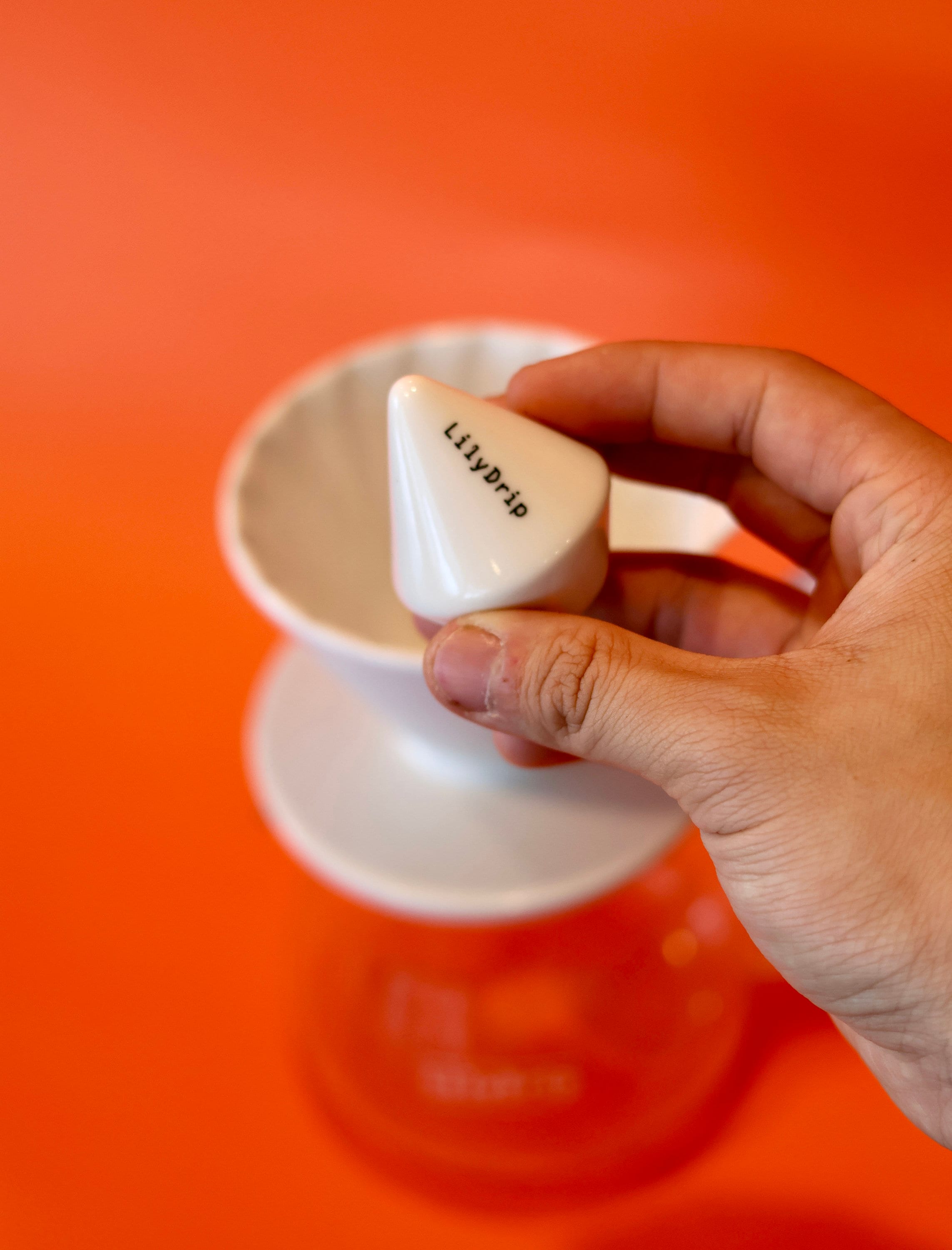 Lilydrip Ceramic Pour-over Coffee Accessory, Fits Pour-over Cone ...