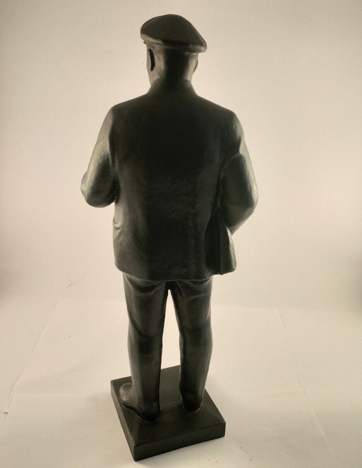 Cold War Vladimir LENIN Large Statue Bust Figurine Sculptor Zavalov ...