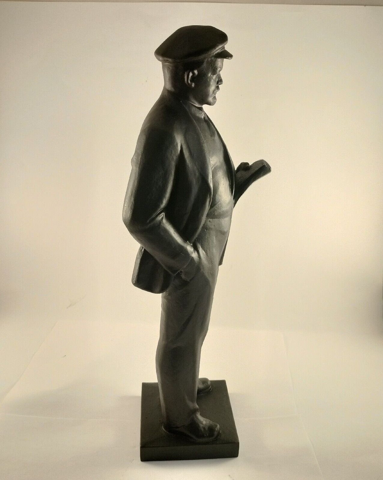 Cold War Vladimir LENIN Large Statue Bust Figurine Sculptor Zavalov ...