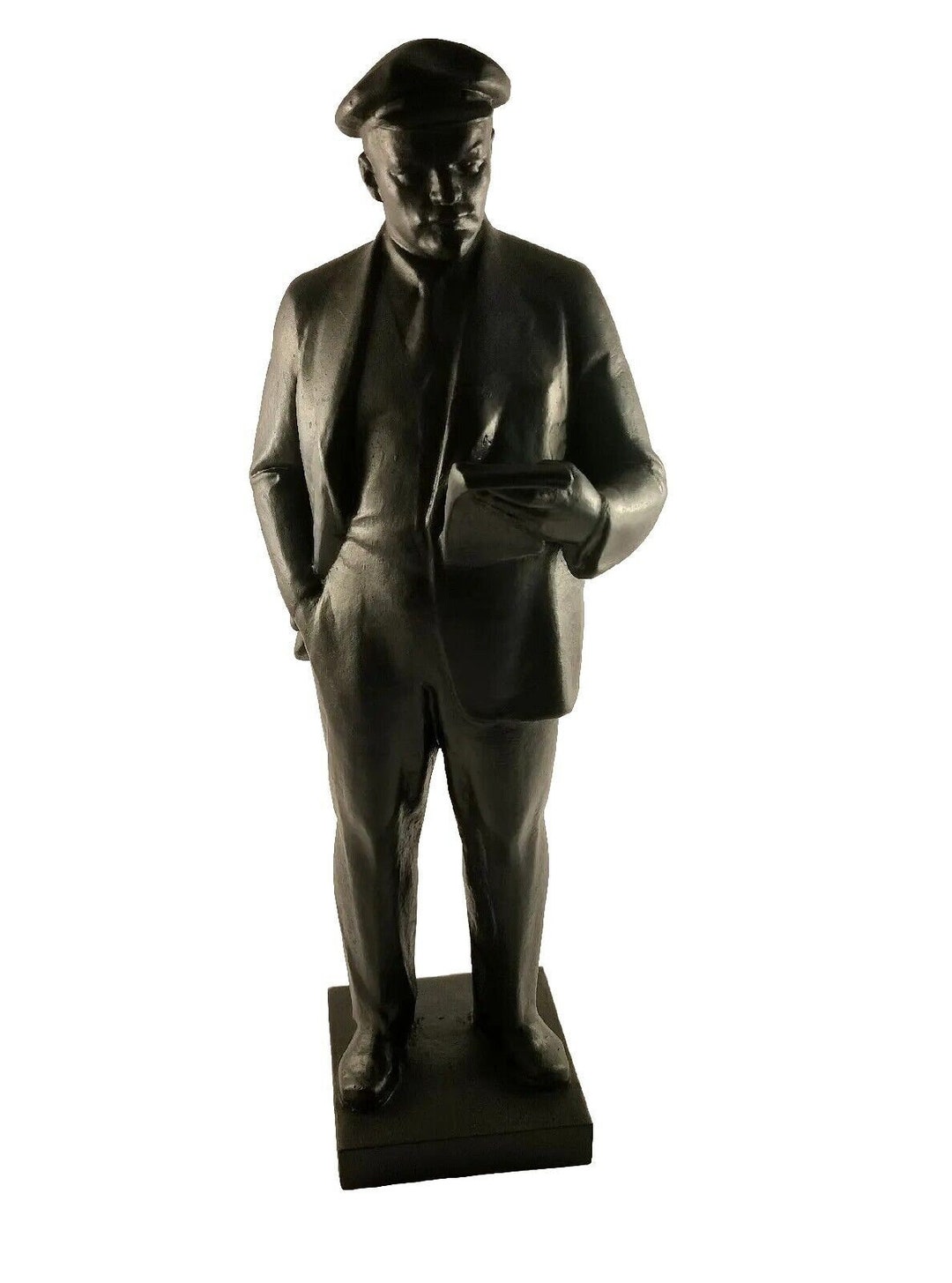 Cold War Vladimir LENIN Large Statue Bust Figurine Sculptor Zavalov ...