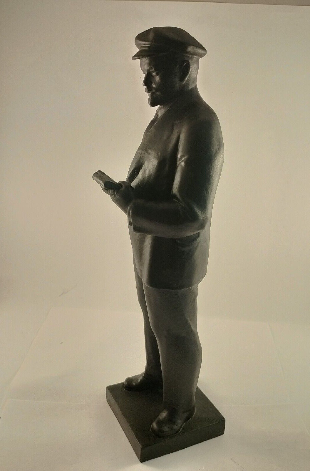 Cold War Vladimir LENIN Large Statue Bust Figurine Sculptor Zavalov ...