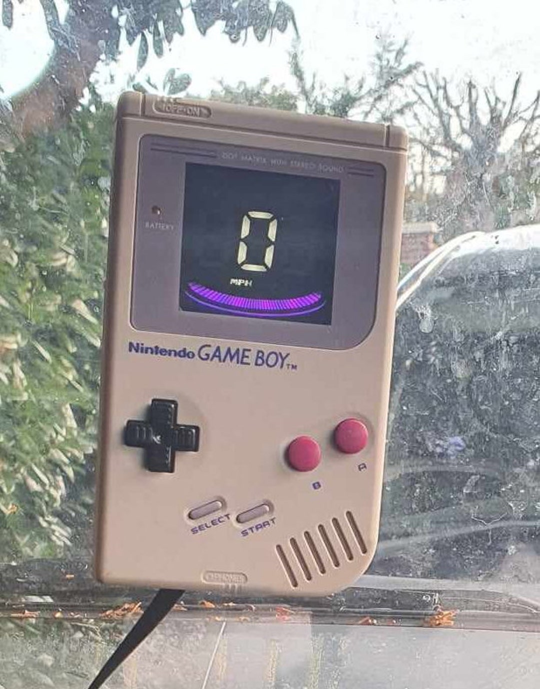 80s Gameboy Speedometer (custom Colour Optional) - Etsy